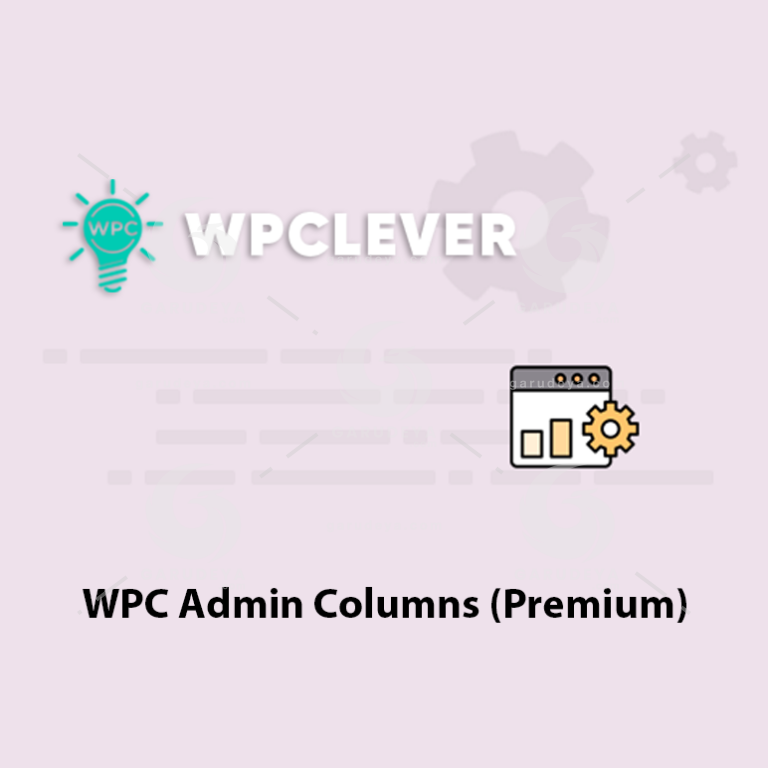 WPC Admin Columns (Premium) | Garudeya.com