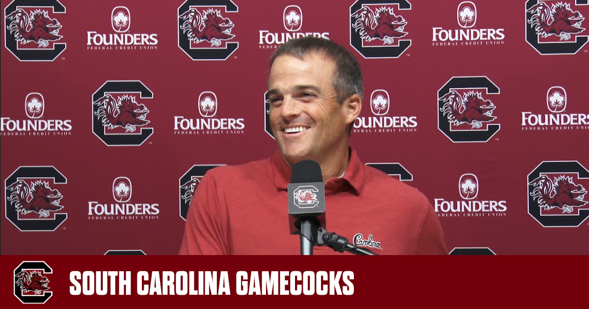 Head Coach Shane Beamer News Conference – University of South Carolina ...