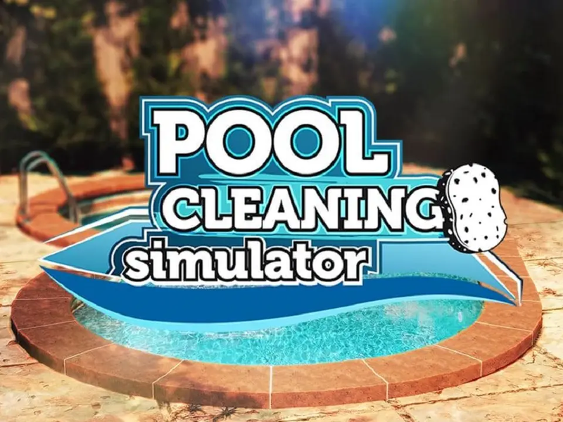 Maak een zwembad schoon in Pool Cleaning Simulator | GameQuarter.be