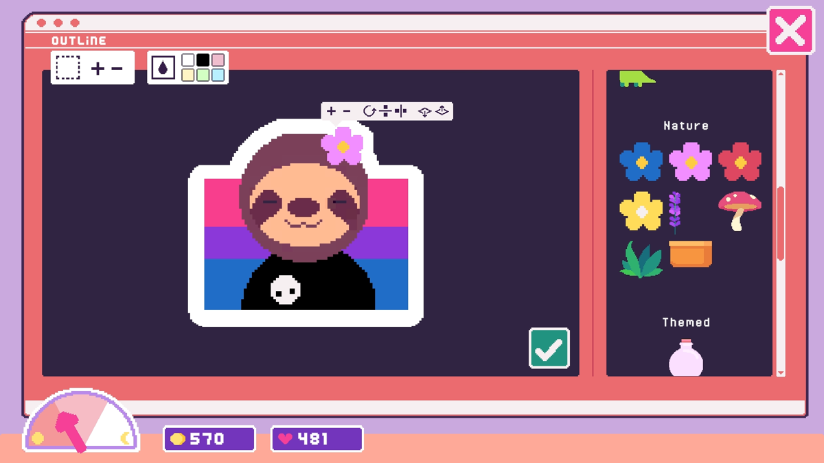 Bouw je eigen stickers met Sticky Business | GameQuarter.be