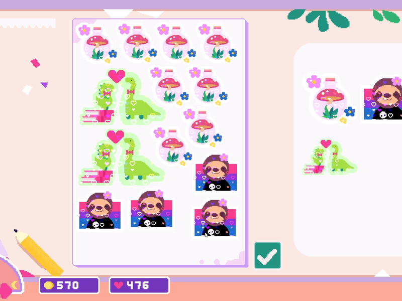 Bouw je eigen stickers met Sticky Business | GameQuarter.be