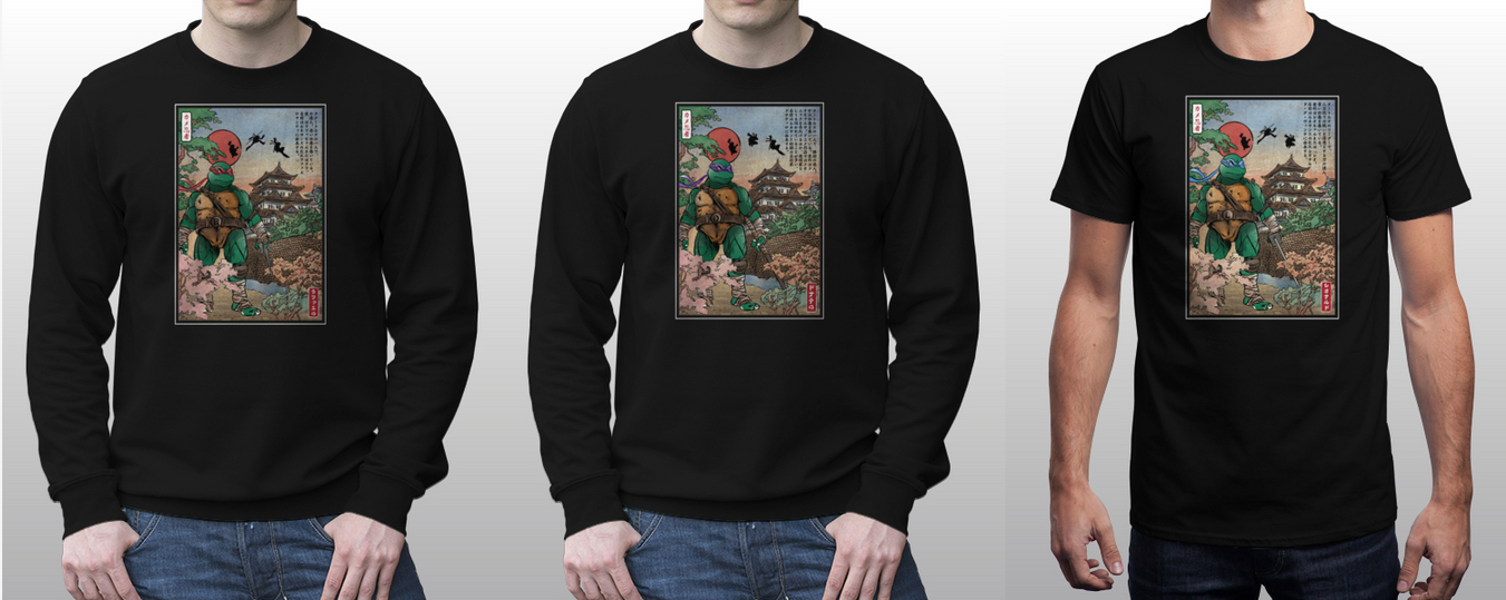 Draag jouw favoriete turtle op je borst met de nieuwe shirts van ...