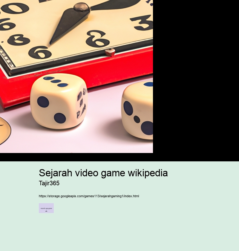 sejarah video game wikipedia