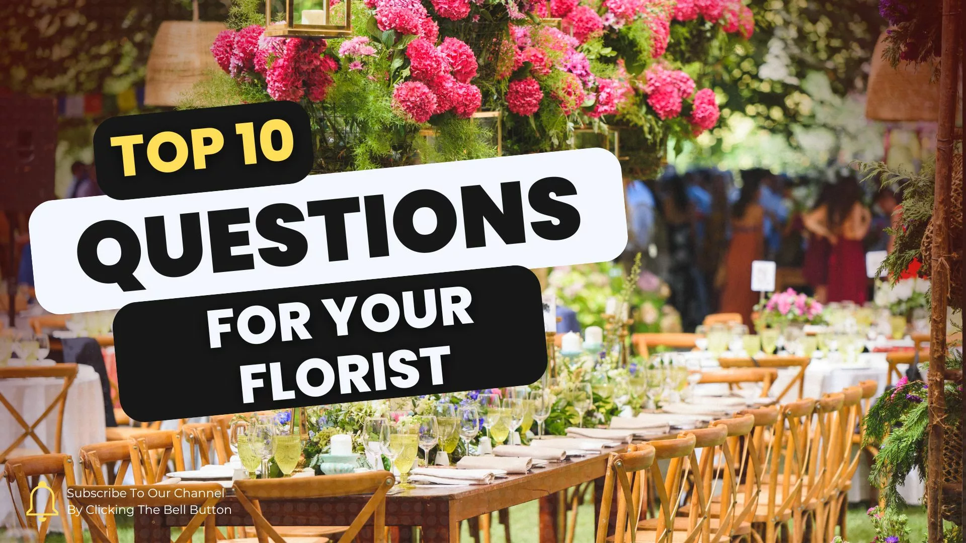 Bloom with Elegance: 10 Vital Questions to Ask Your Wedding Florist ...