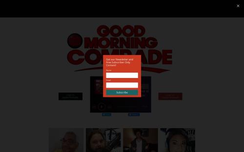 HOME [goodmorningcomrade.com]