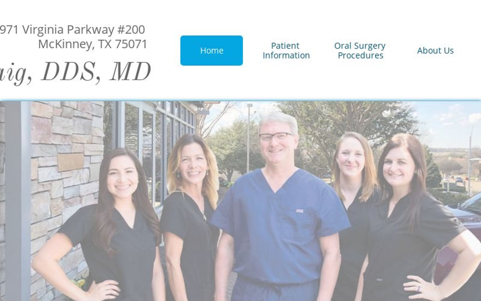 HOME : Mark A. Craig, DDS, MD Oral Surgery