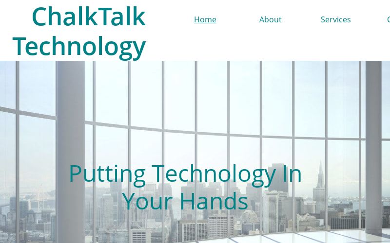 Home [chalktalktechnology.com]