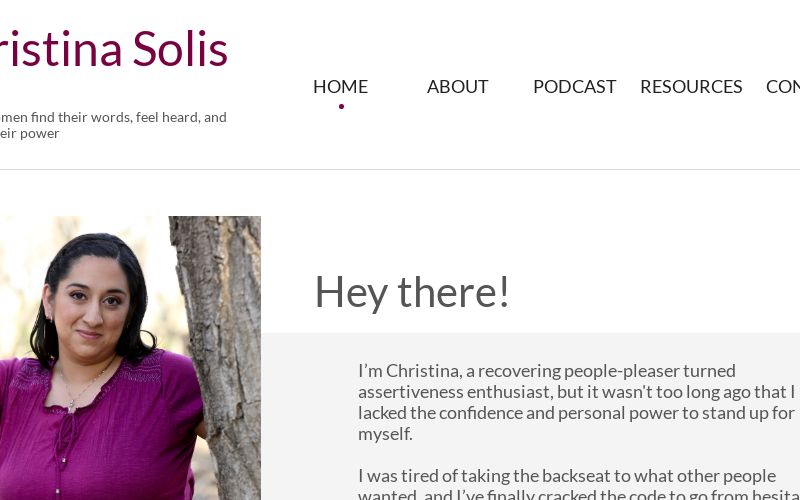 Christina Solis - Home