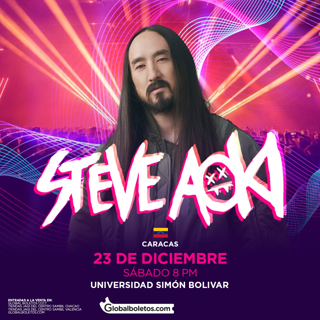 STEVE AOKI CARACAS