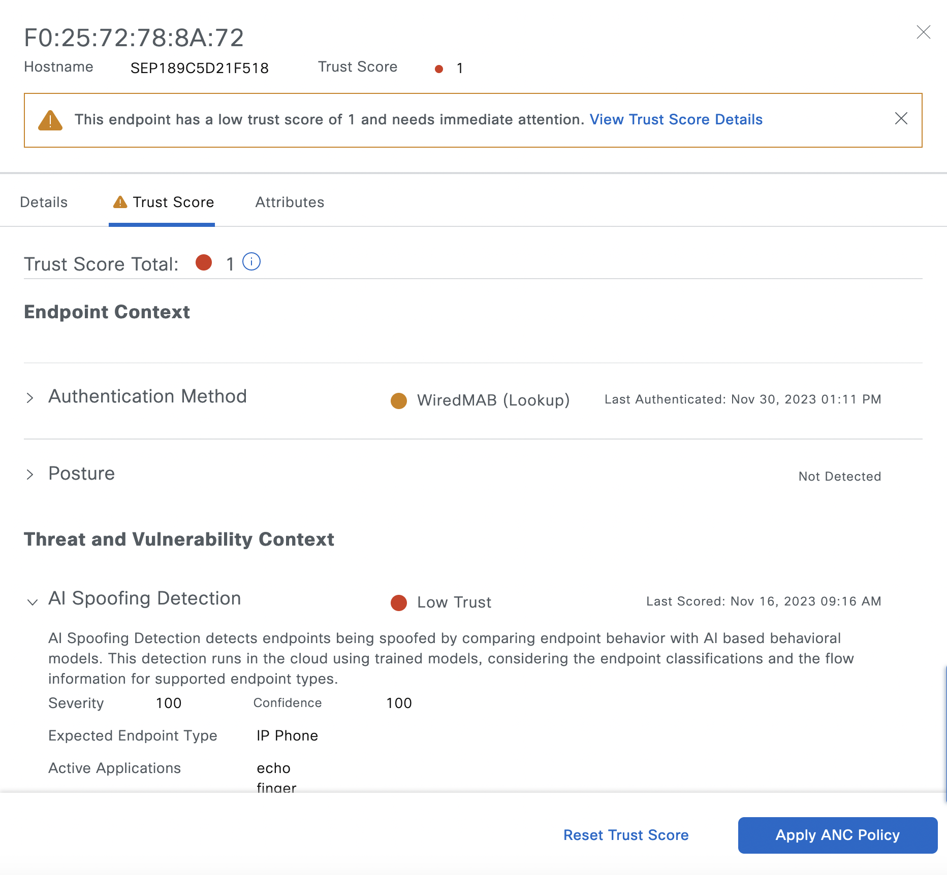 AI im Cisco Catalyst Center – Endpoint Analytics (Part 2)