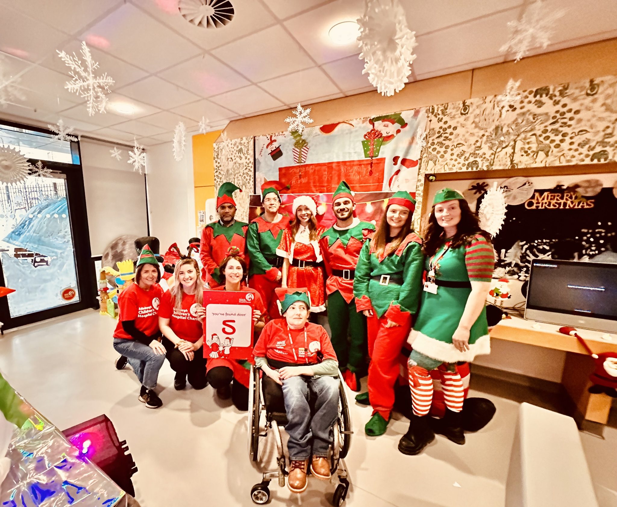 Santa goes digital to deliver gifts and smiles to 370 children in ...