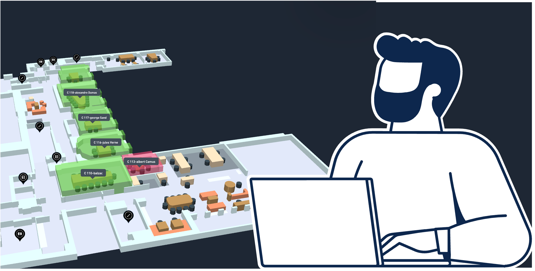 Les Rich Maps de Cisco Spaces : Le jumeau numérique de vos espaces de ...