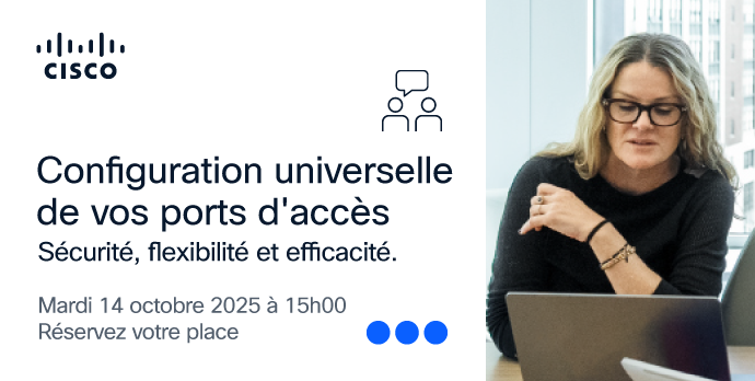 Community Live Webinar – Configuration universelle des ports d'accès ...