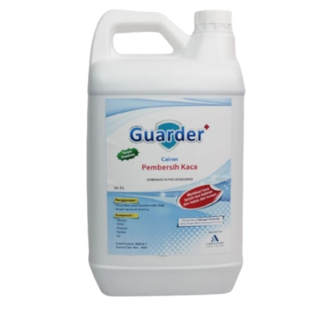 Cairan Pembersih Kaca GUARDER 5 Liter | SIPLah IntanOnline
