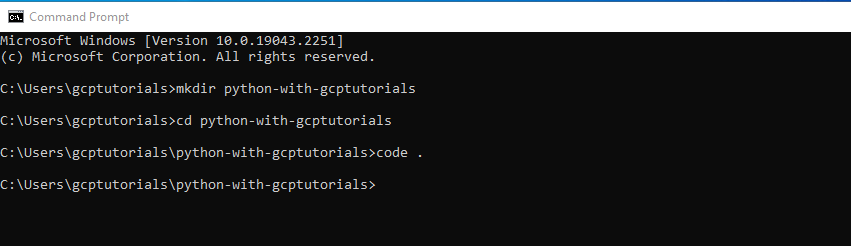 Python Setting Up Vscode Gcptutorials 6864