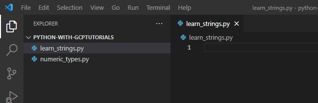 Python String Data Type Methods Gcptutorials