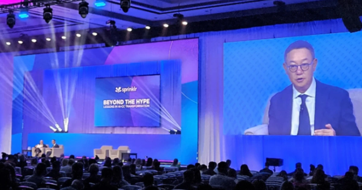 현신균 LG CNS 대표 “성공적인 AICC 구축, 데이터 활용 역량이 성패 좌우”…CCW 행사서 강조