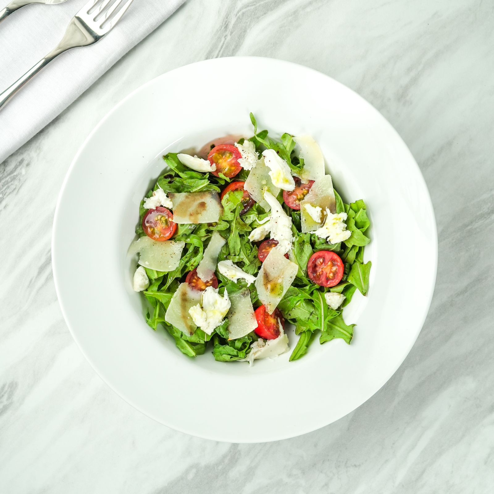 Aragula Salad With Bocconcini