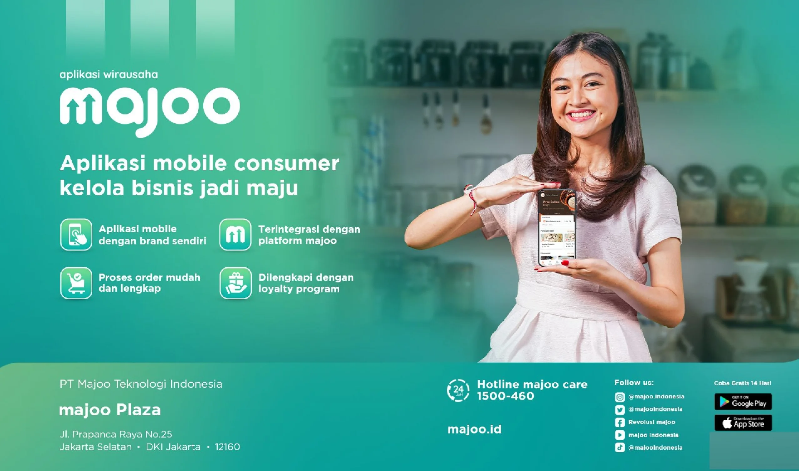 Pembuatan Aplikasi Cafe, Restoran Android dan iOS Gratis