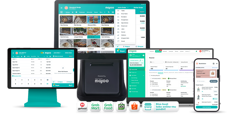 Aplikasi Analisa dan Monitoring Bisnis | majoo