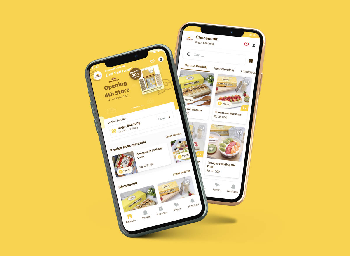 Pembuatan Aplikasi Cafe, Restoran Android dan iOS Gratis