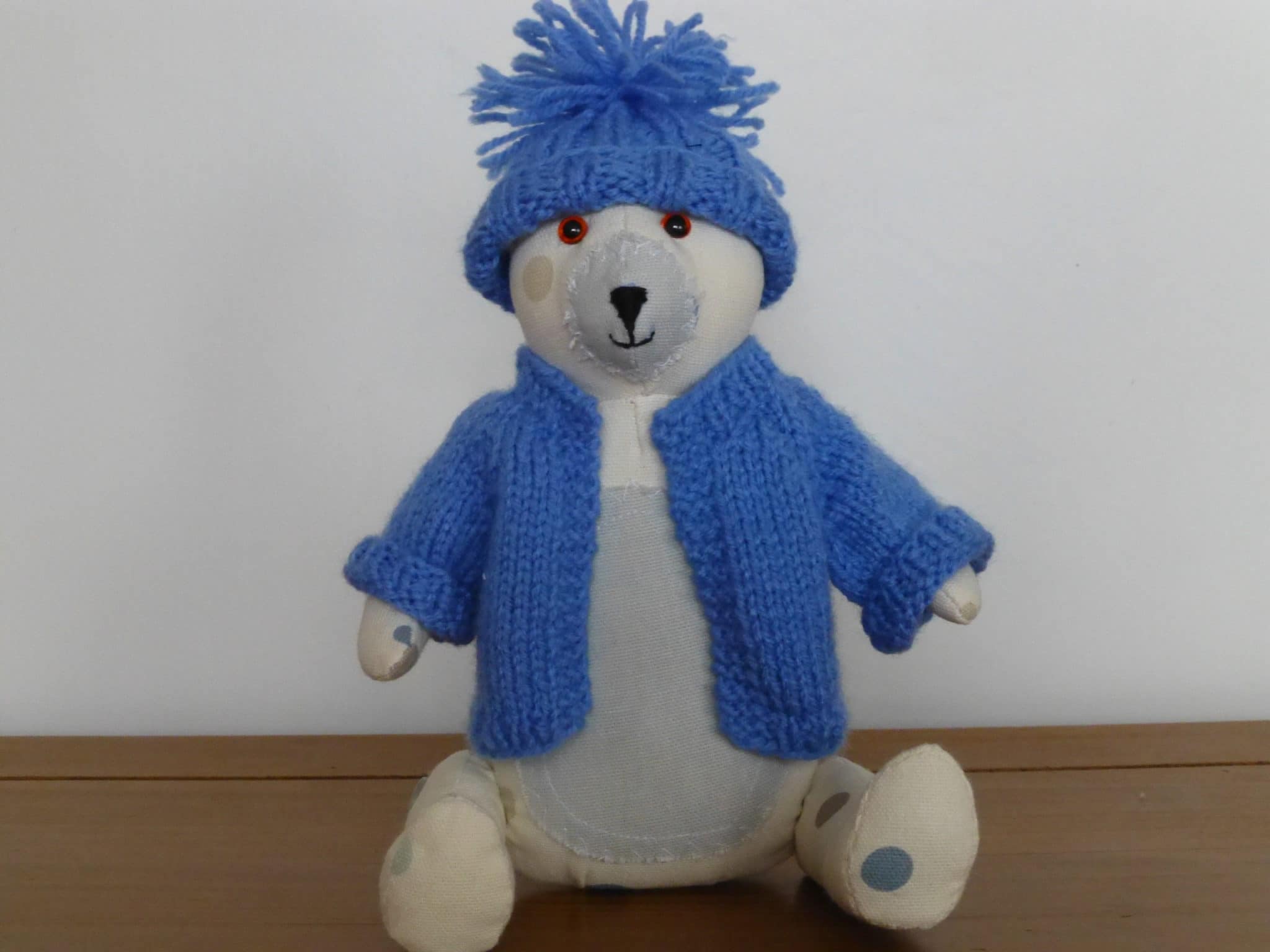 Shelf Sitter Teddy Bear - Nursery Ornament Decoration • Made By Mums