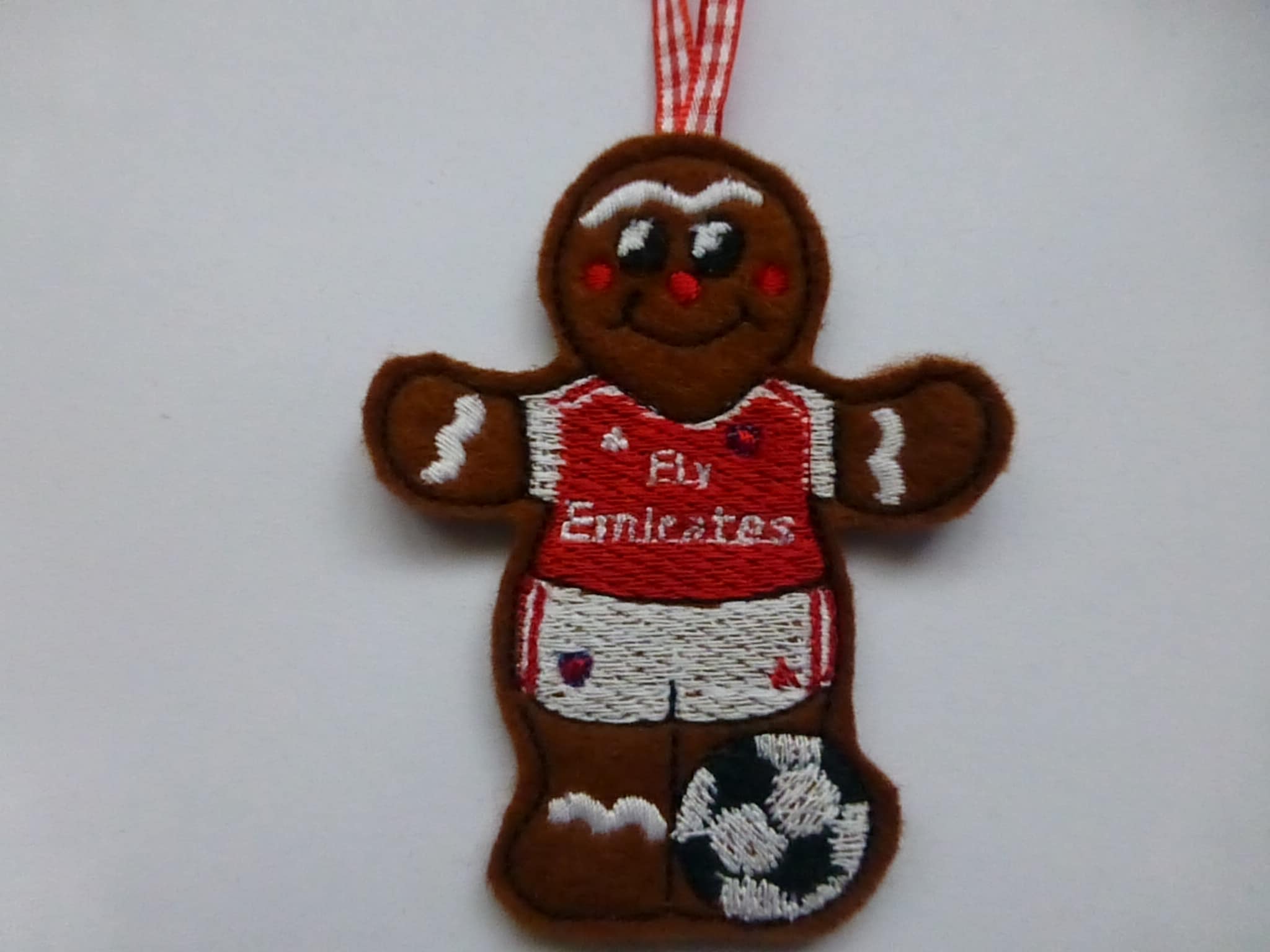 Arsenal gingerbread man - football fan • Made By Mums