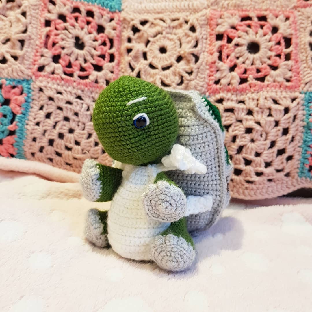 Removable Shell Turtle (crochet/handmade) • Made By Mums