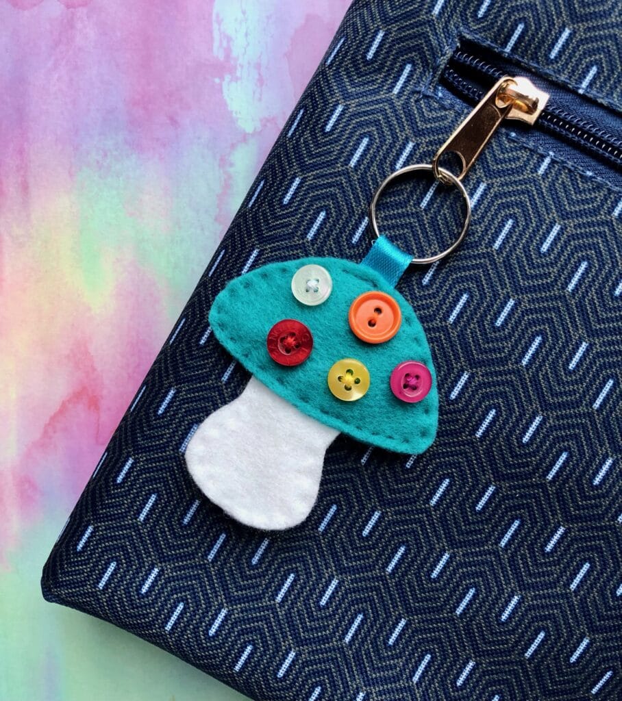 Mushroom Keyrings • Made By Mums