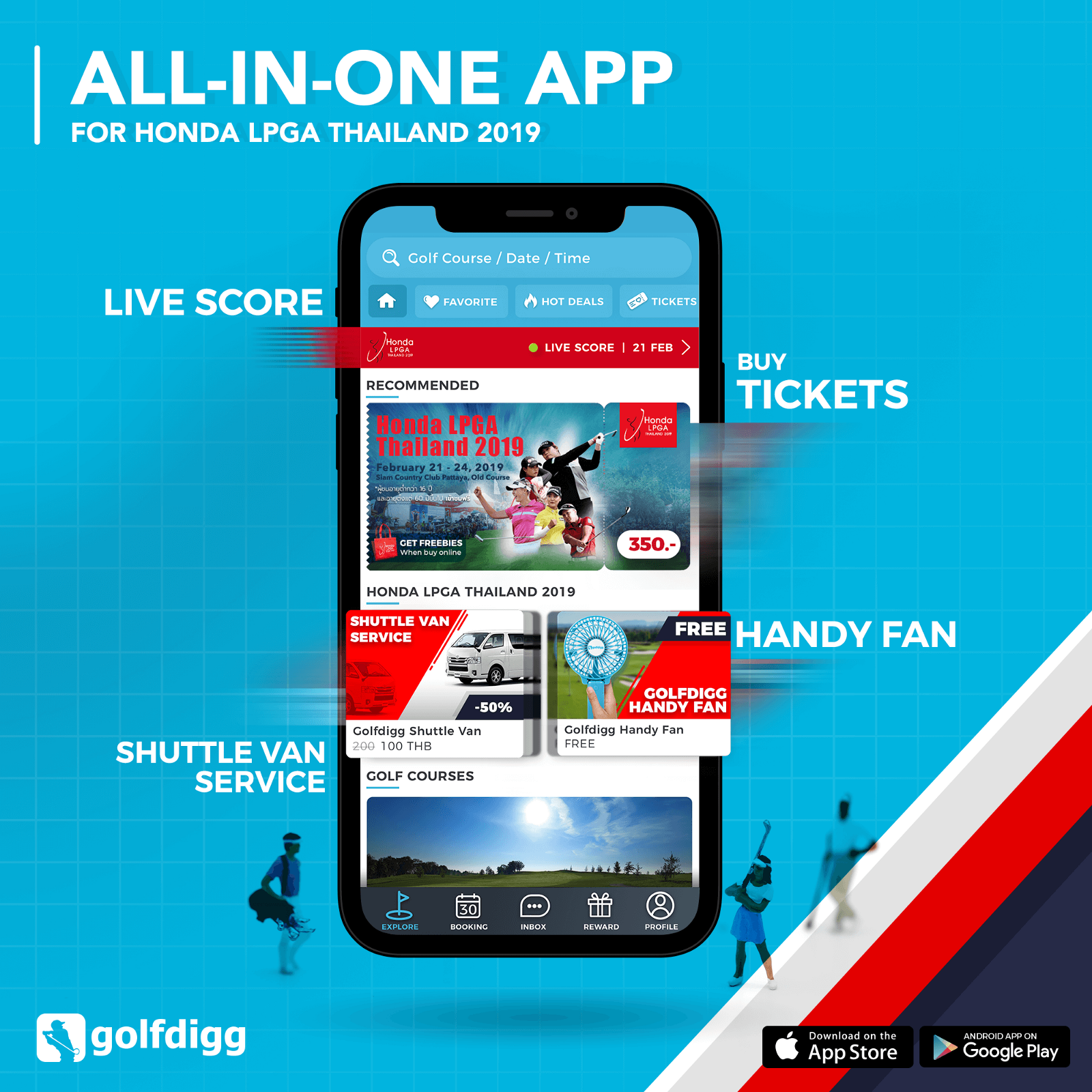 STARTUP เล็กๆ สัญชาติไทยกับการเป็นส่วนหนึ่งใน รายการแข่งขันกอล์ฟระดับโลก - golfdiggTODAY