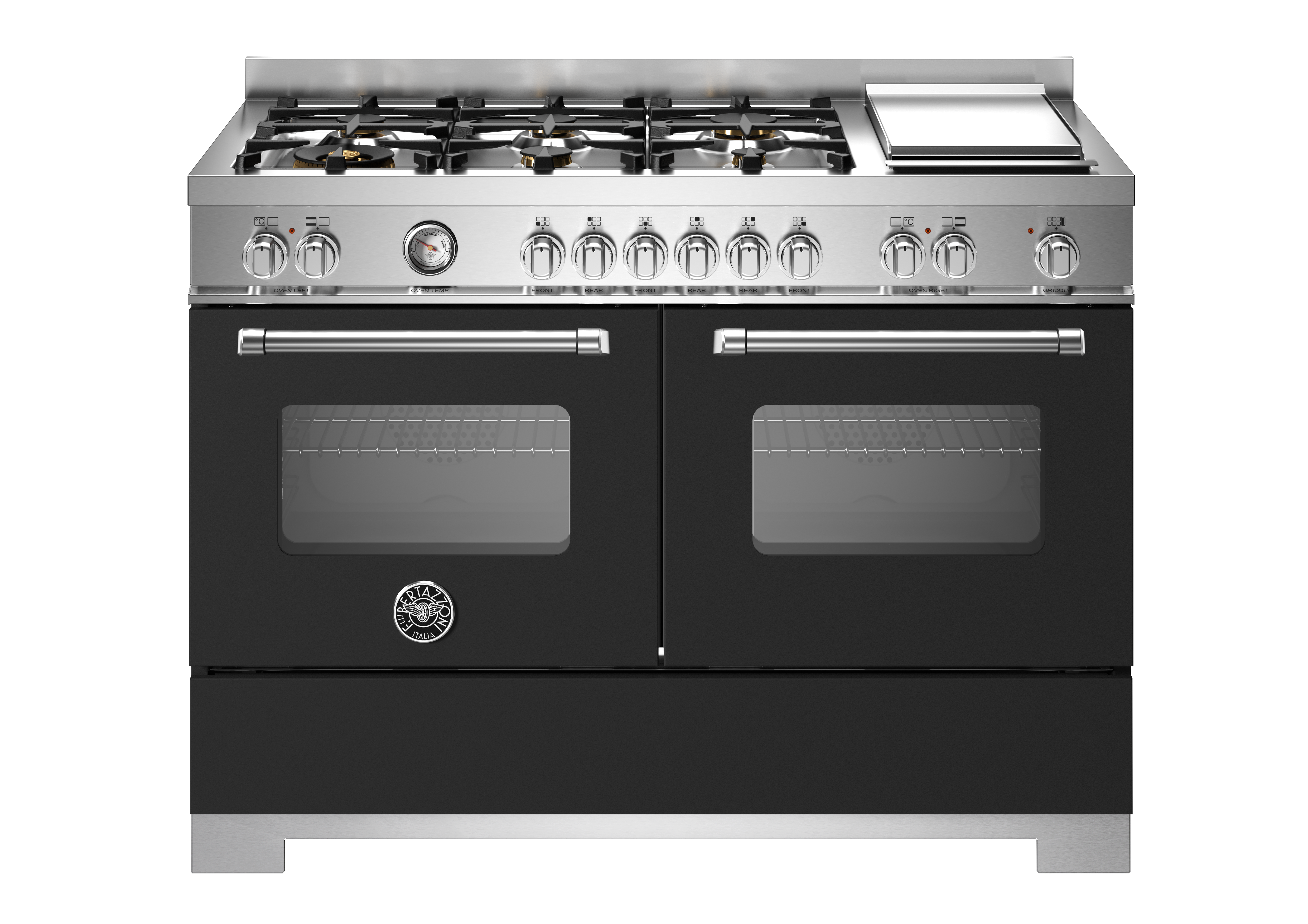 Bertazzoni, Master-serien, Gasspis, 120 cm, 6 brännare + elektrisk ...