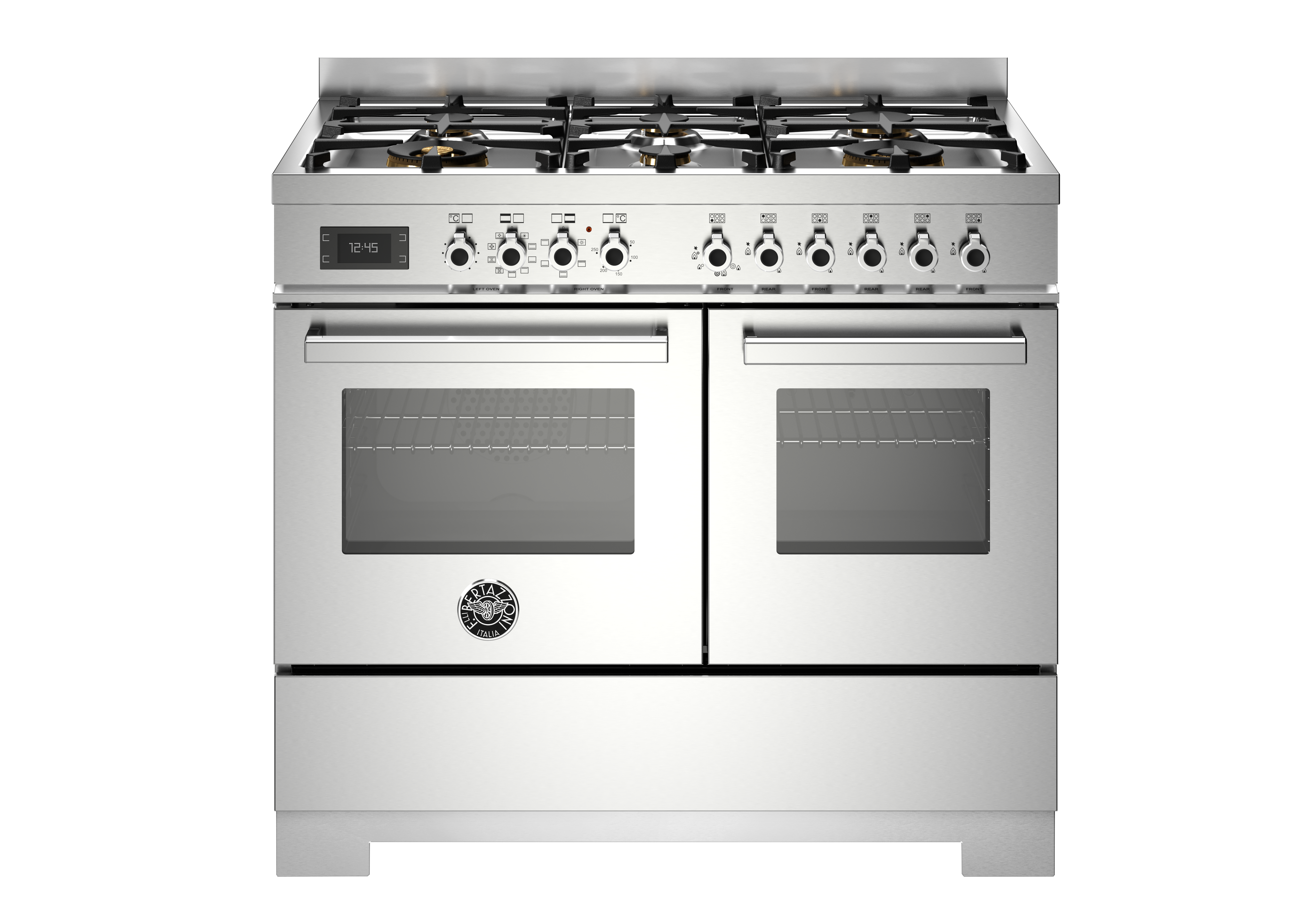 Bertazzoni, Professional-serien, Gasspis, 100 cm, 6 brännare, 2 ugnar ...