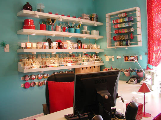 Close-Up: Über Organized Craft Room with a Touch of Tech | Apartment ...