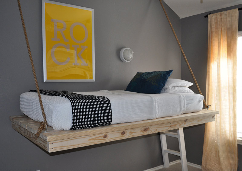 A Trio of Hanging Beds For A Room Shared By Three | Apartment Therapy