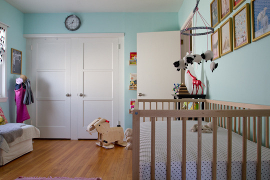 Elsa’s Adorable Blue Nursery | Apartment Therapy