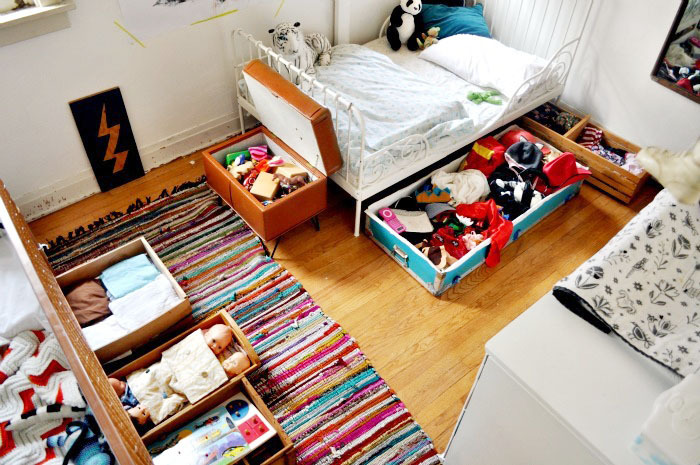 Meg’s Room For Three | Apartment Therapy