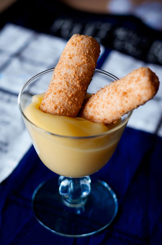 Custard And Fish Sticks