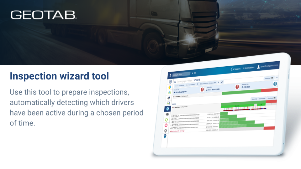 Geotab Tachograph | Geotab Marketplace