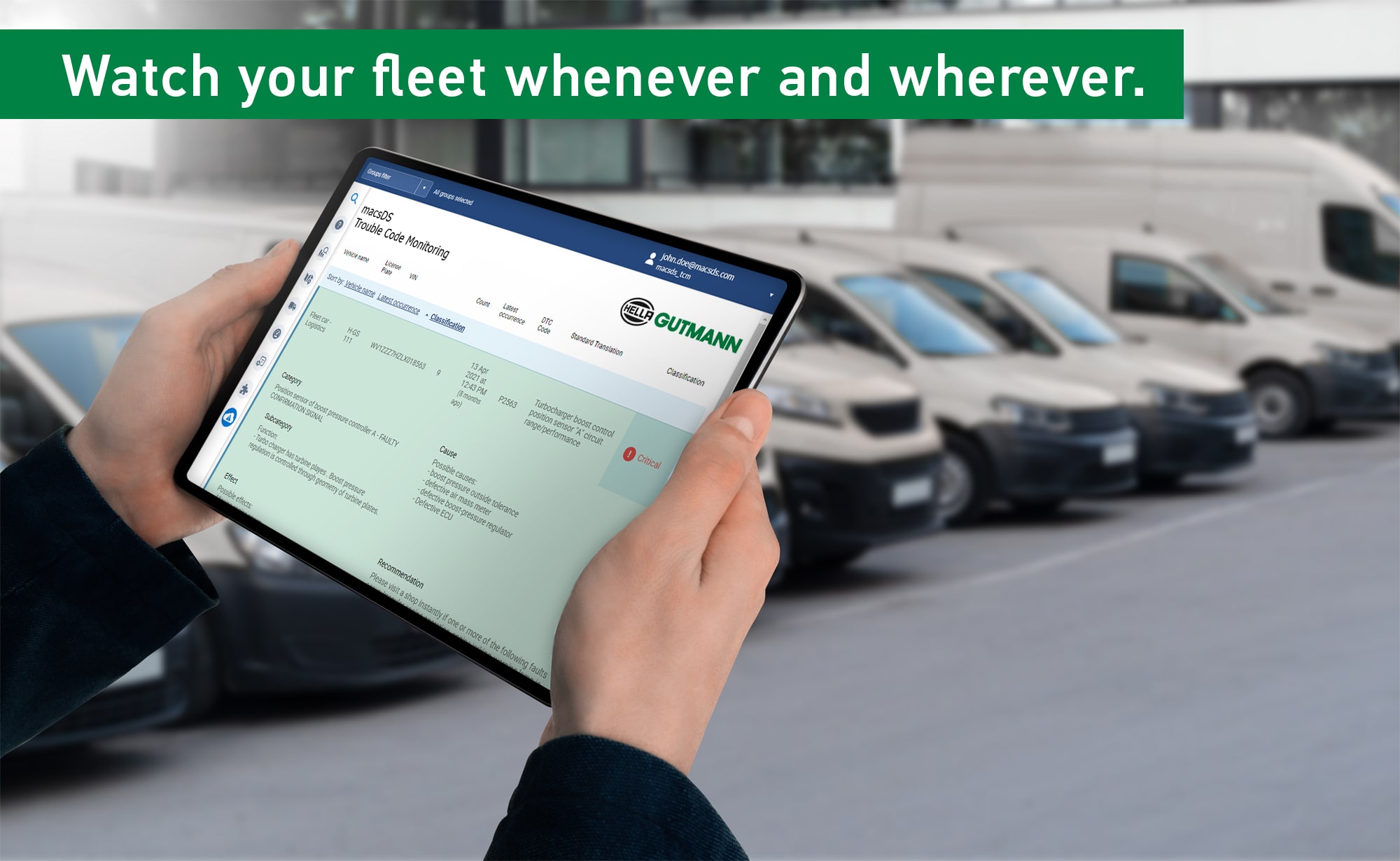 Hella Gutmann Trouble Code Monitor | Geotab Marketplace