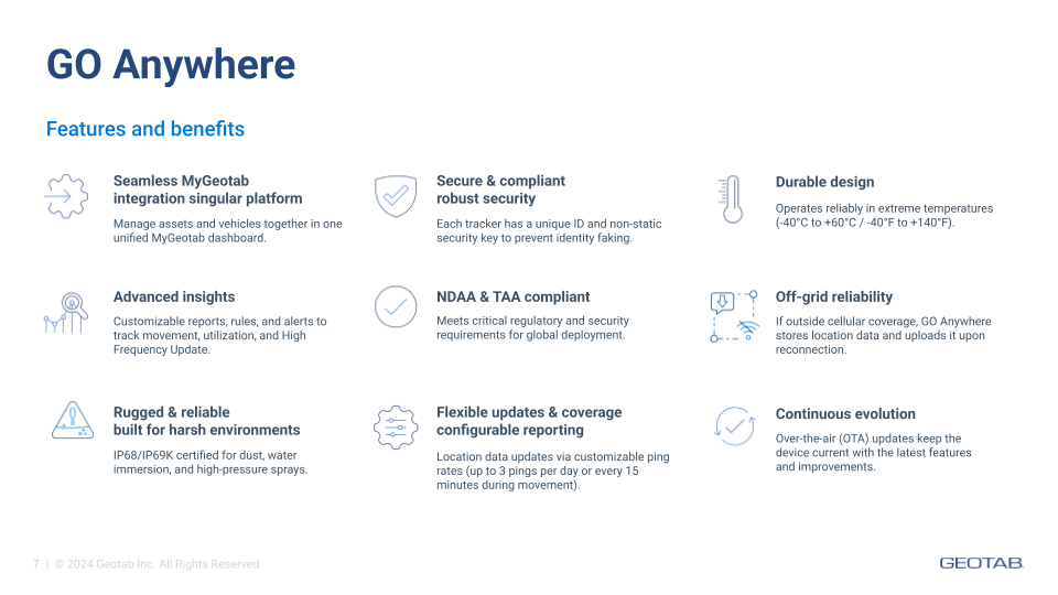 GO Anywhere | Geotab Marketplace