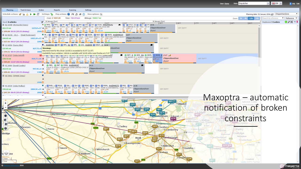 Maxoptra | Geotab Marketplace