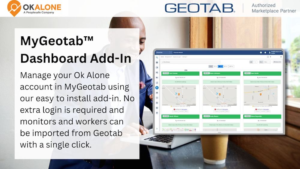 OK Alone | Geotab Marketplace