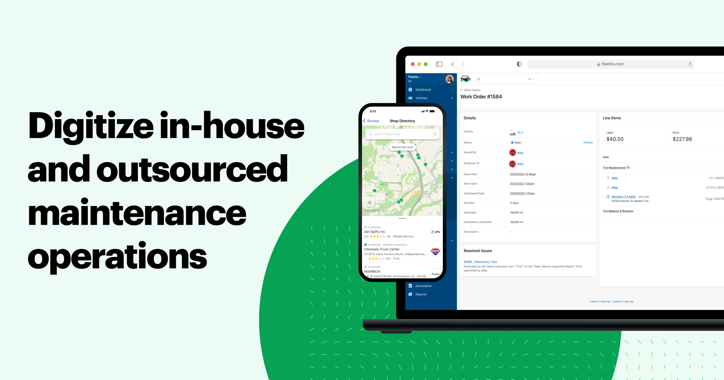 Fleetio Fleetio Manage | Geotab Marketplace