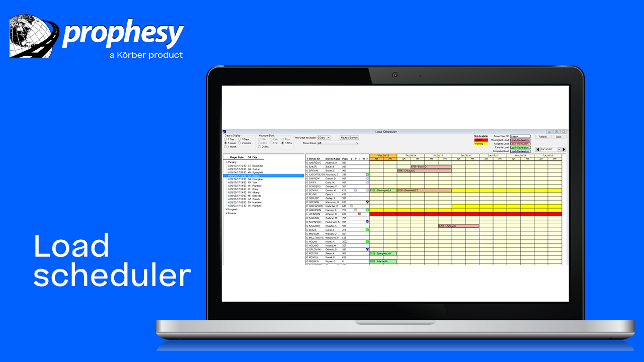 Highjump Prophesy Dispatch Software | Geotab Marketplace