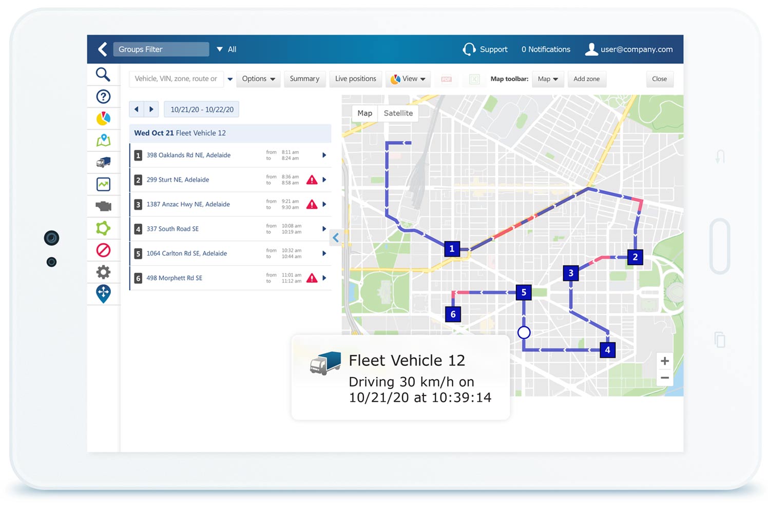 Fleet Management Reports Geotab