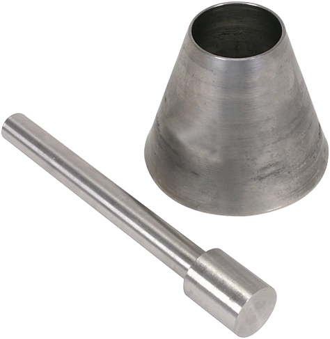 Conical Mould and Tamper for Fine Aggregate | Geotechnics