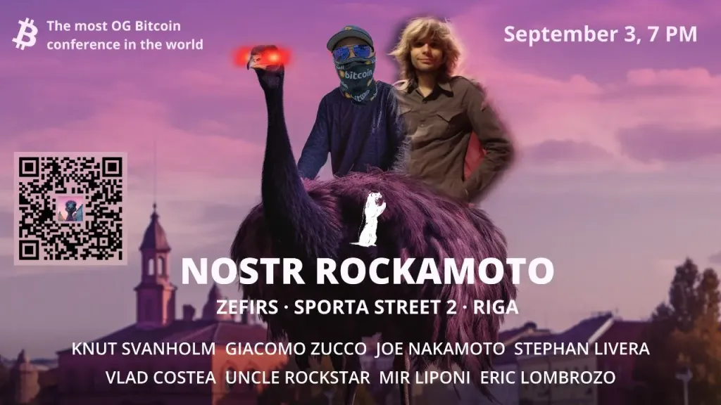 Nostr Rockamoto at Baltic Honey Badger 2023! | Geyser
