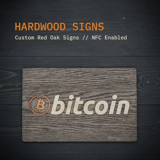 Hardwood Signs | Geyser