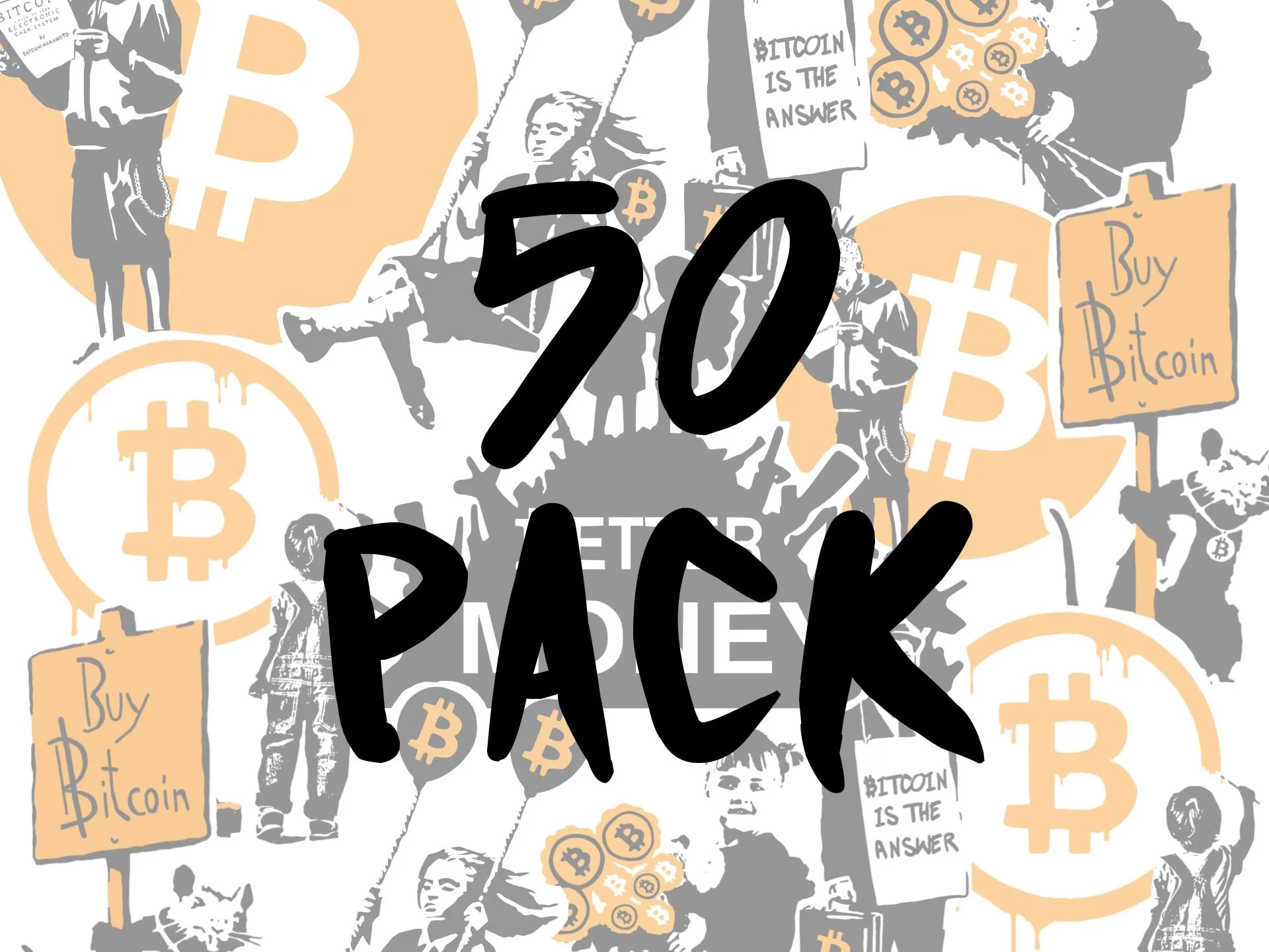 Bitcoin Sticker Bonanza 3 | Geyser