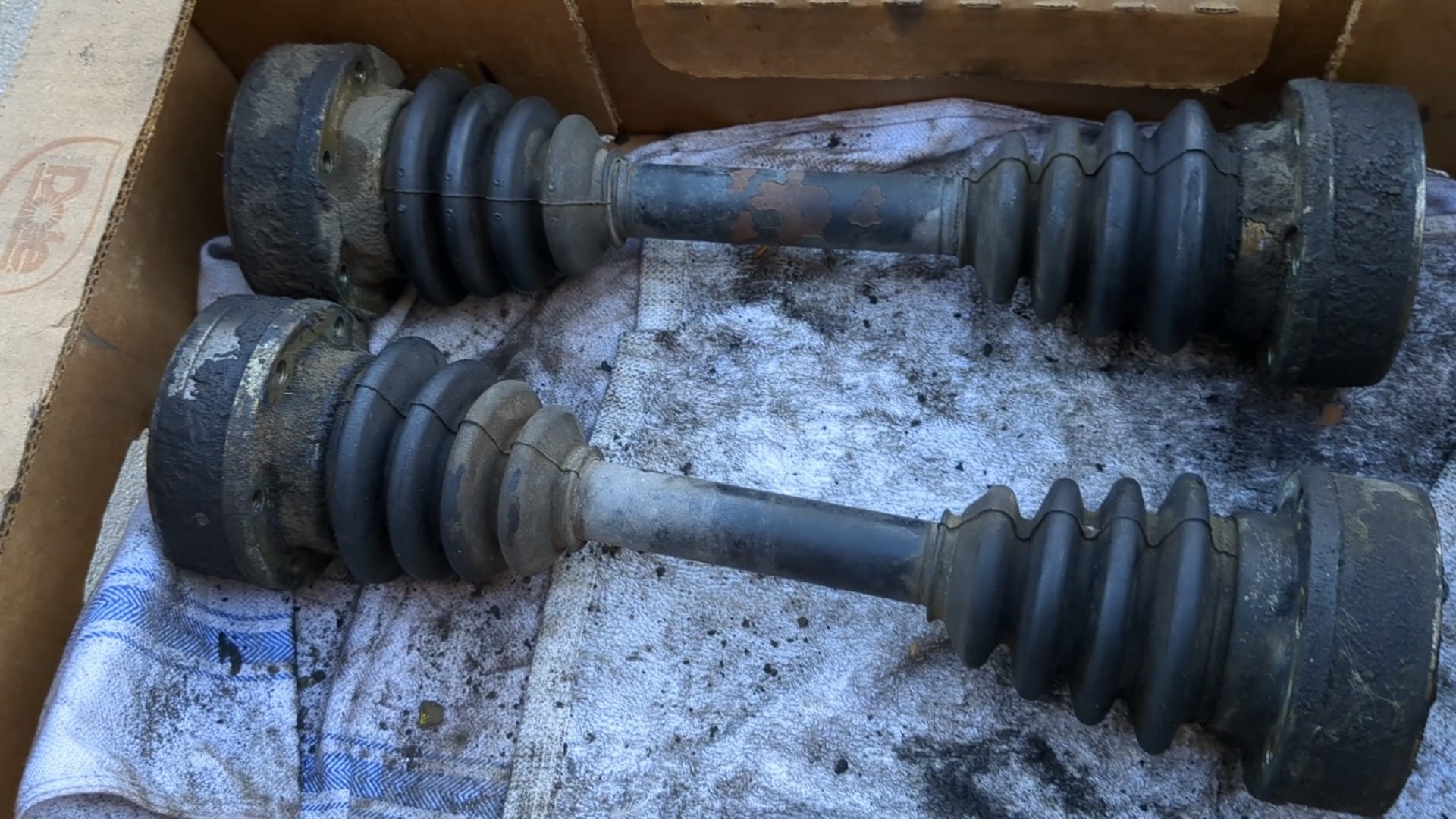 CV Axle Rebuild/Regrease